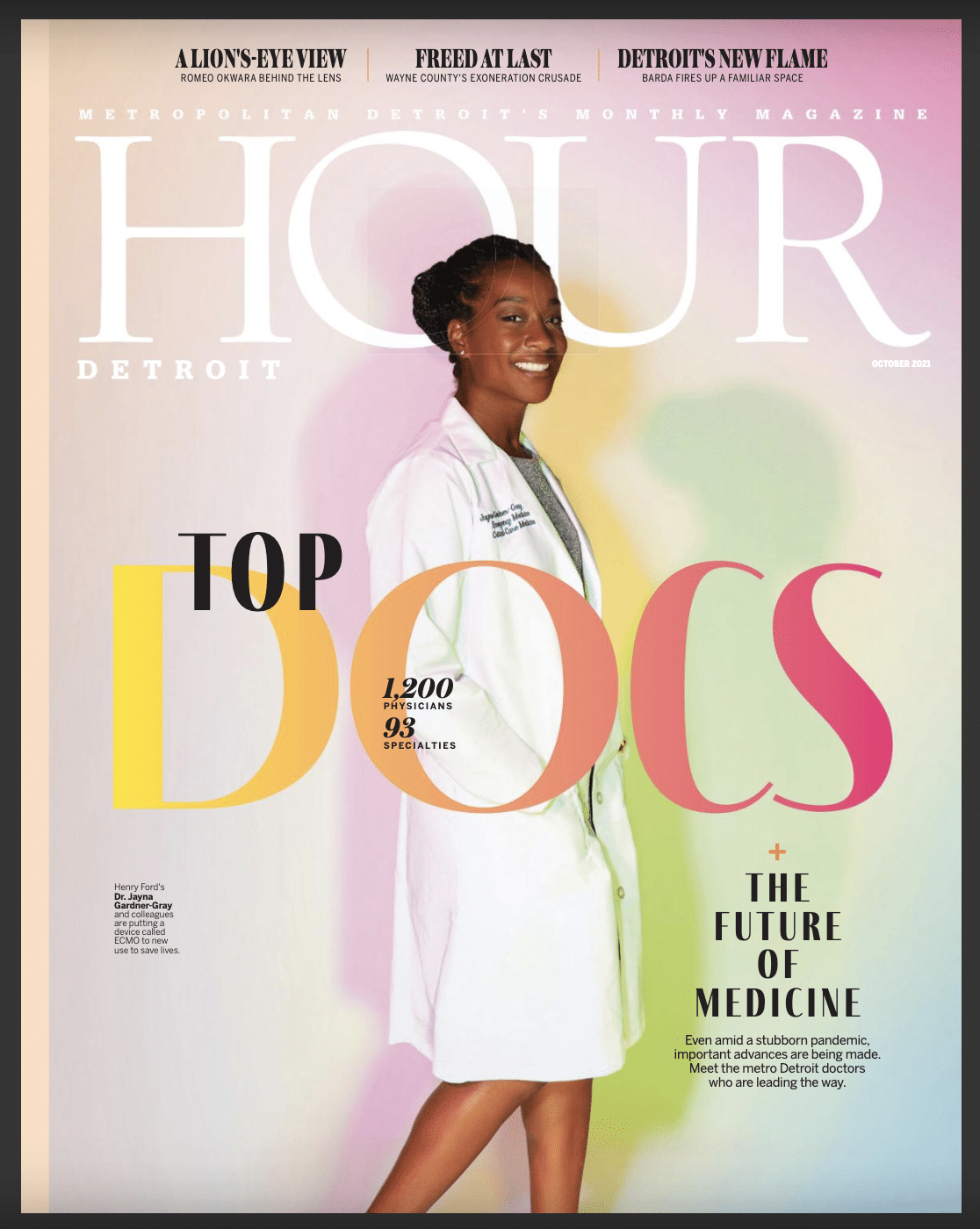 Hour Detroit Top Docs - 2021 - Michigan Knee Institute