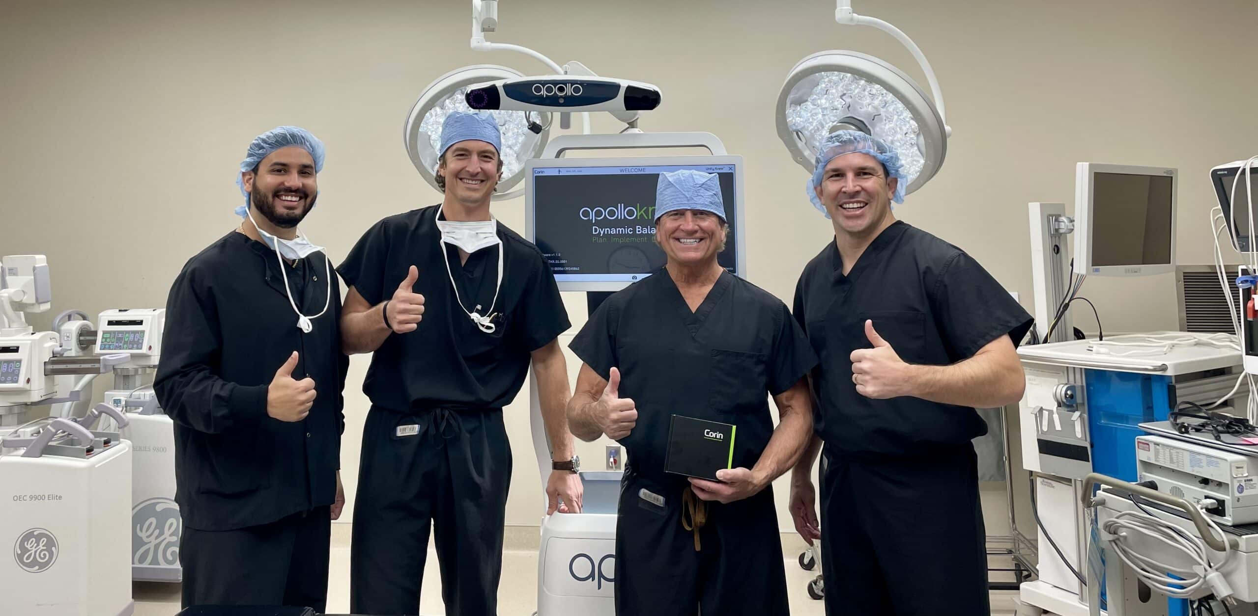 Groundbreaking First Use of Corin’s Unity Knee™ MC Tibial Insert ...